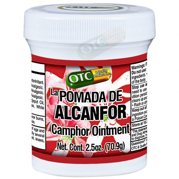 SKU: 1310 | La Pomada de Alcanfor 2.5oz – VitaMexUSA